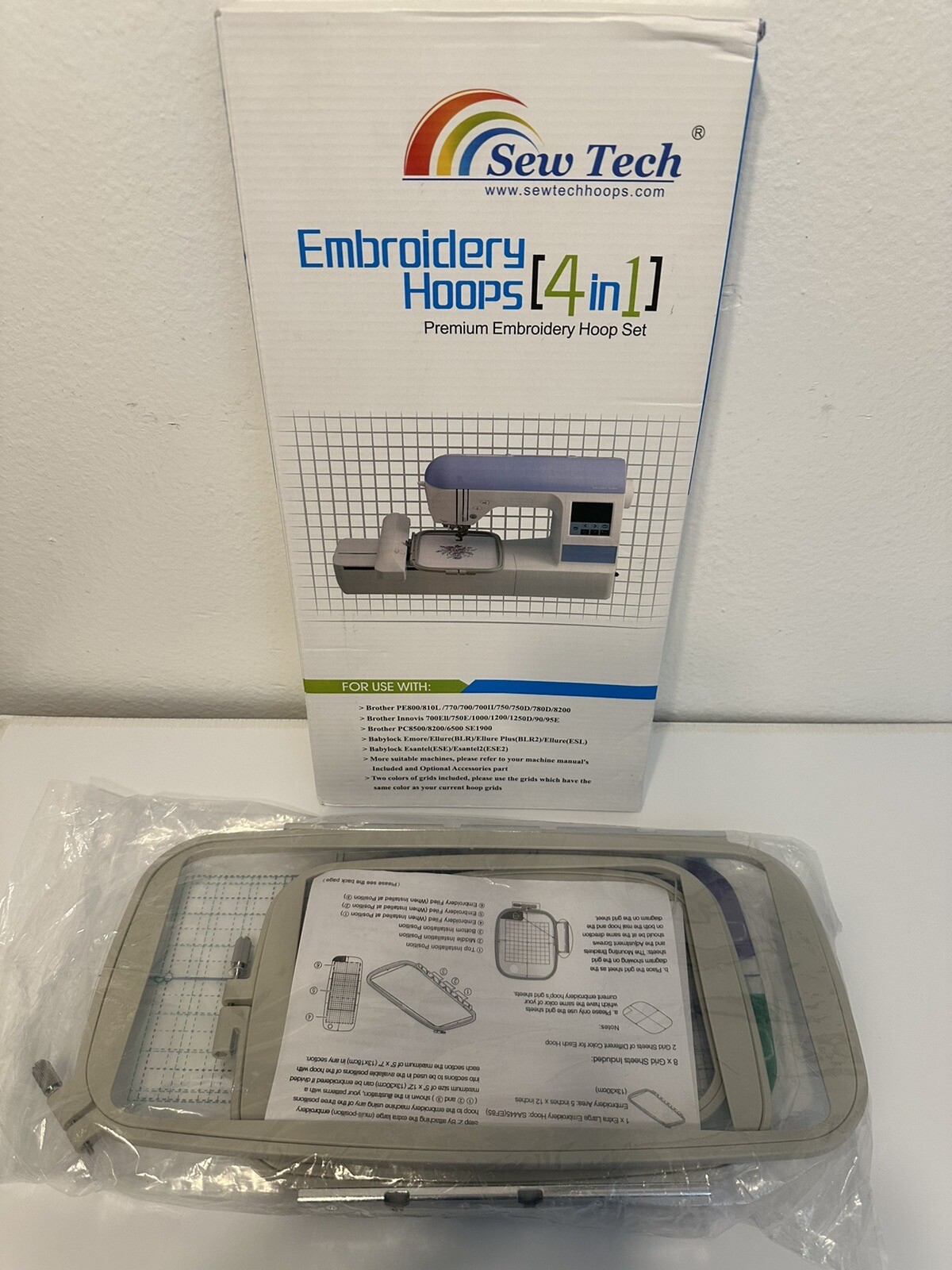 Sew Tech Embroidery Hoop for Brother Babylock Ef61 Sa431 for sale ...