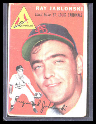1954 Topps Ray Jablonski #26 St. Louis Cardinals | eBay