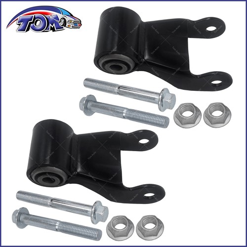 2Pcs Rear Leaf Spring Shackle Kit For 1994-2001 Dodge Ram 1500 2500 722 ...