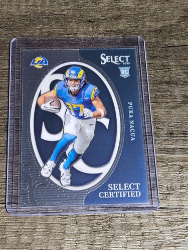 Puka Nacua 2023 Panini Select Football Card #CRO-PNA Select Certified ...
