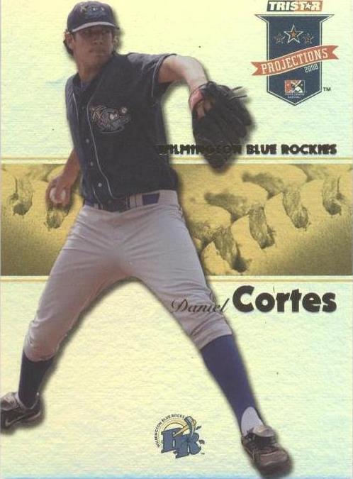 2008 TRISTAR PROjections - Dan Cortes #150 Yellow Reflectives /25 (RC ...