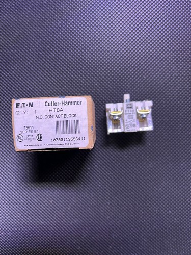 Eaton HT8A Series B1 N.O. Contact Block New in Box | eBay