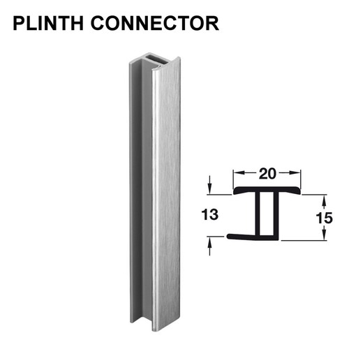 STAINLESS STEEL EFFECT KITCHEN PLINTH PANEL -OPTIONAL ACCESSORIES ...