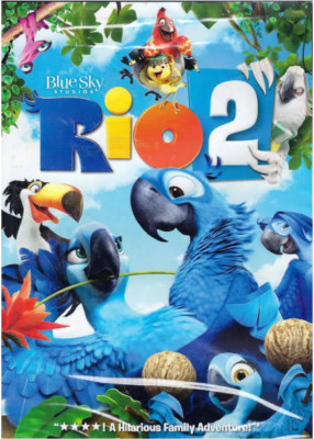 Rio 2 Sing-Along DVD Blue Sky Studio, Anne Hathaway, Jesse Eisenberg ...