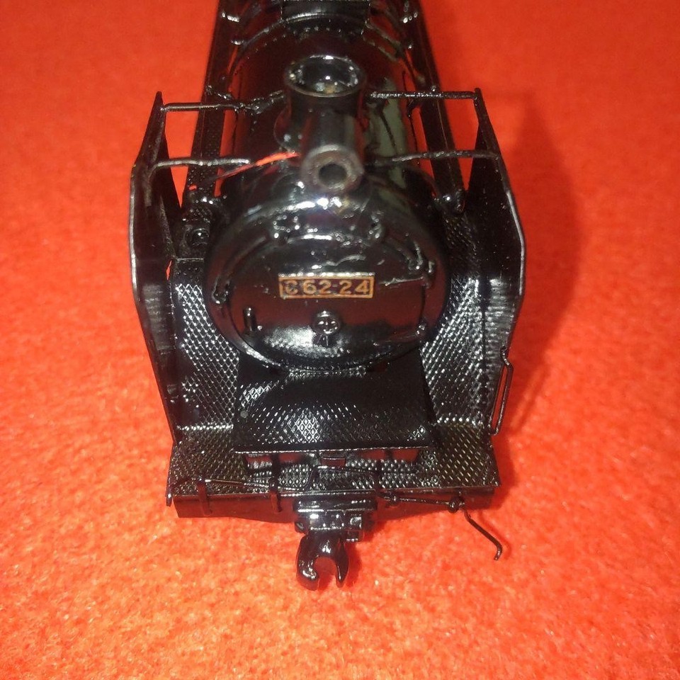 C62 Steam Locomotive Ho Scale Model Train Detailed Replica Collectible ...