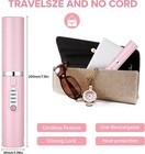 Mini Hair Straightener Cordless Portable Flat Iron for Daily Use Bangs ...