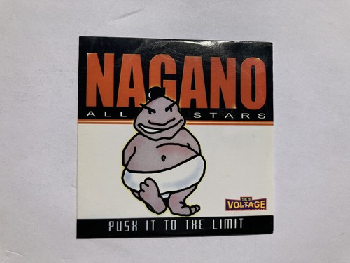 CD SINGLE NAGANO ALL STARS PUSH IT TO THE LIMIT 2 tracks very good ...