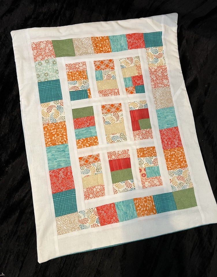 Custom Doll Bed Quilt - Made For American Girl 16"x20” Patchwork Polly’s | eBay