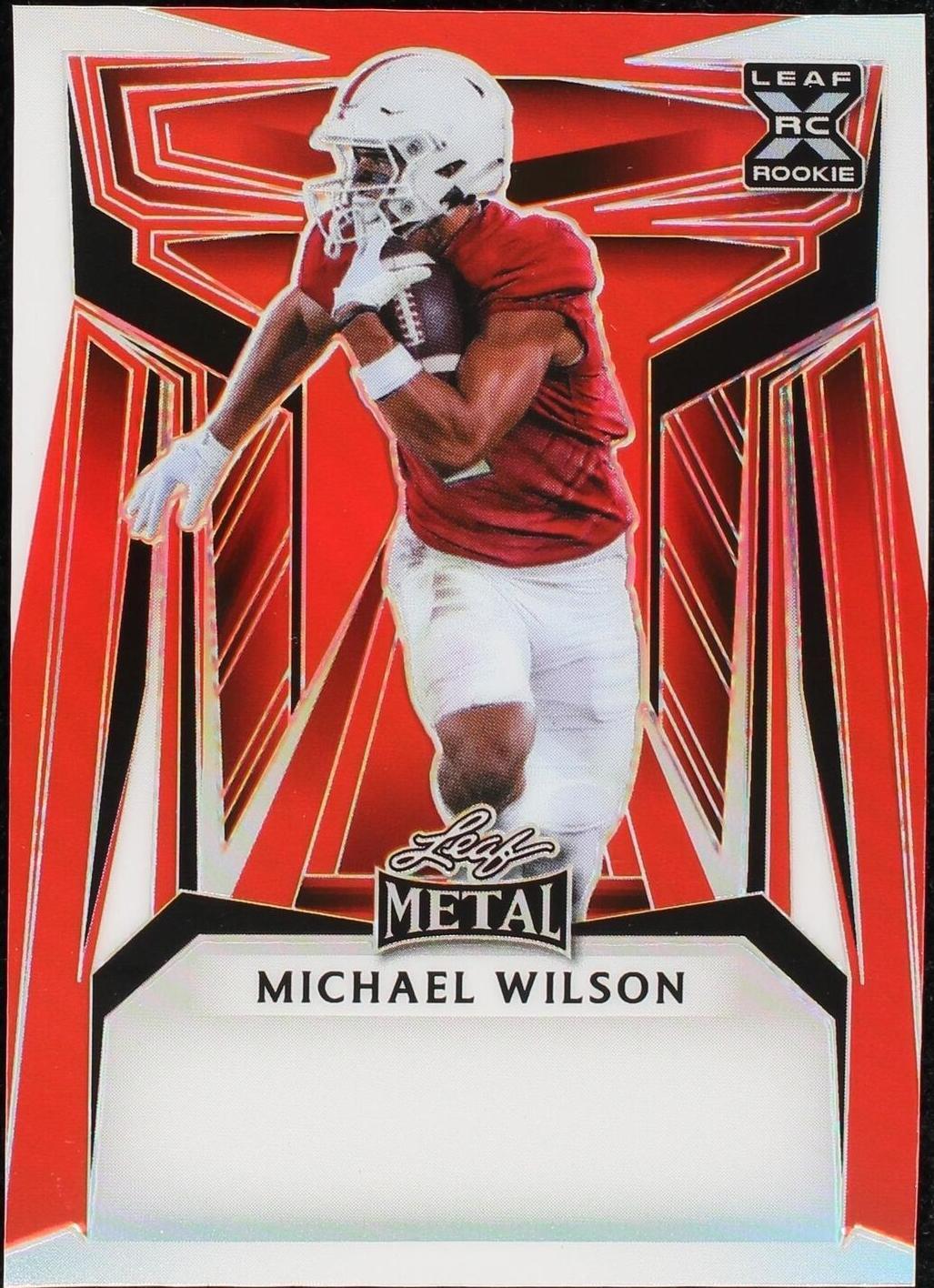 2023 Leaf Metal - Michael Wilson #BA-MW1 Pre-Production Proof Red ...