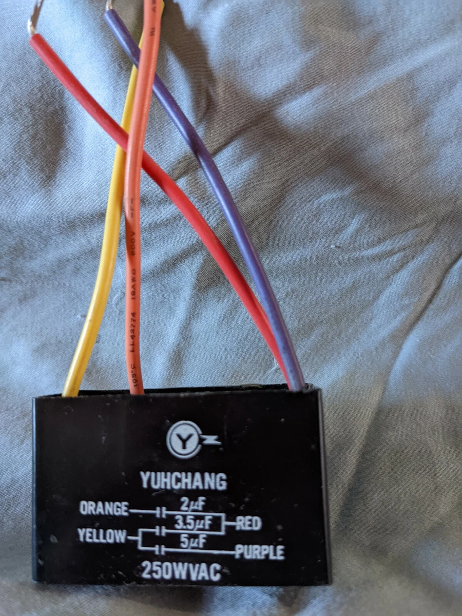 Sk 4 Wire Ceiling Fan Capacitor | Shelly Lighting