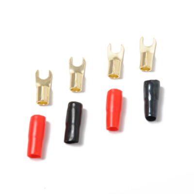 8ga Terminal 8 Gauge Wire Connectors Spade Terminal Crimp Connectors | eBay