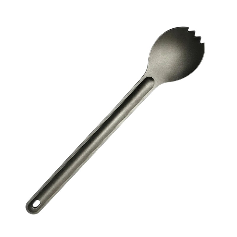 Portabale Flatwares Outdoor Camping Long Spork Reusable Forkspoon Spork ...
