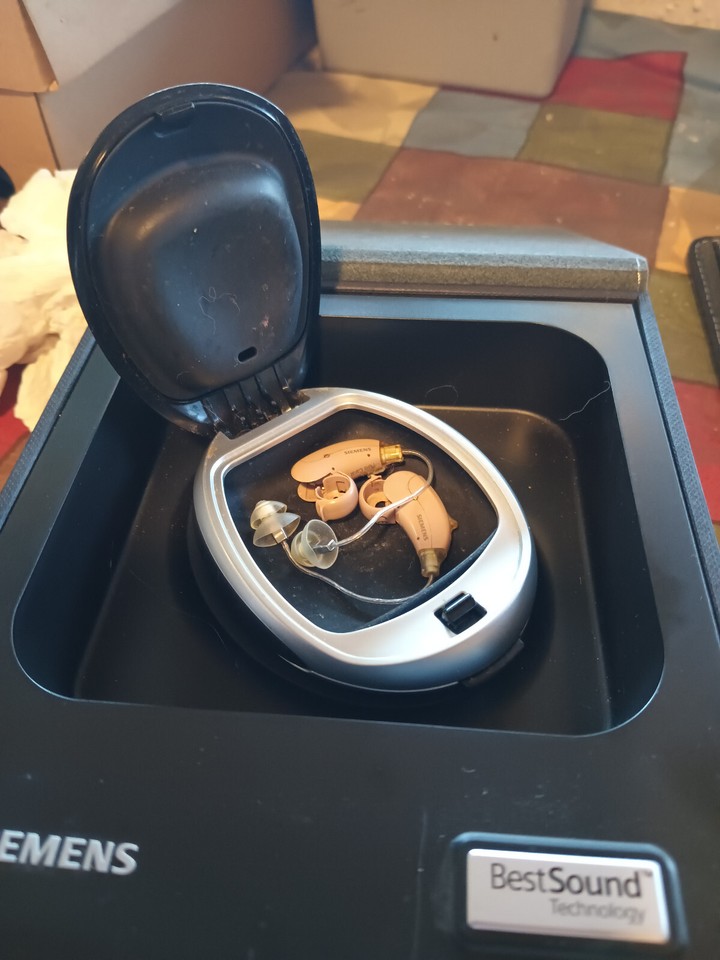 Siemens Pure 7 Mi RIC (1 Pair) With Carrying Case and Original Box | eBay