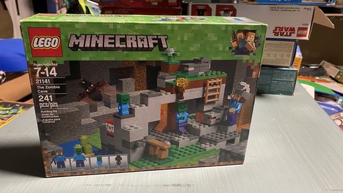 LEGO 21141 Minecraft The Zombie Cave 241 Pieces Retired Set New Sealed ...
