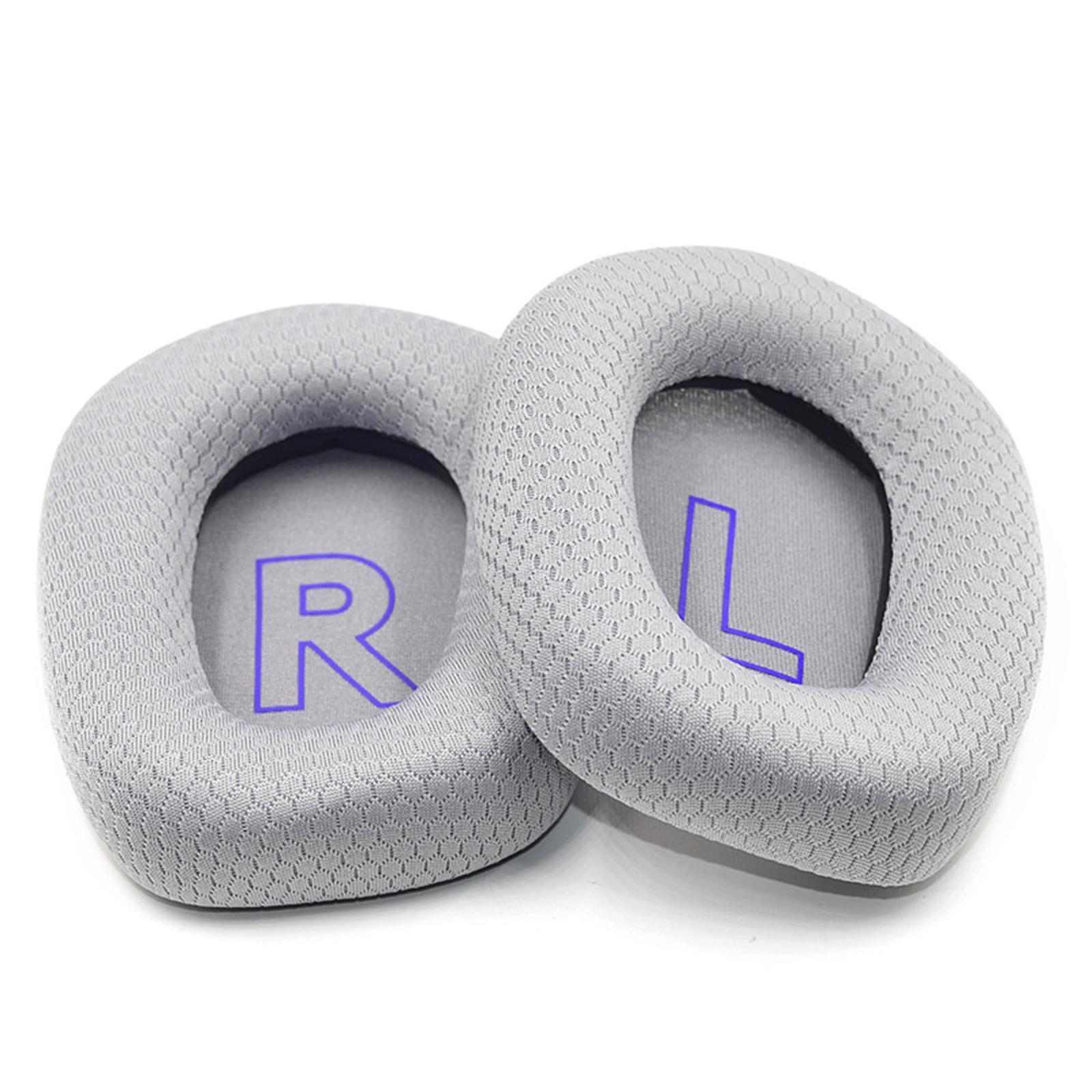 White Ear Pads Cushion For Logitech G733 Lightspeed Wireless Headset | eBay