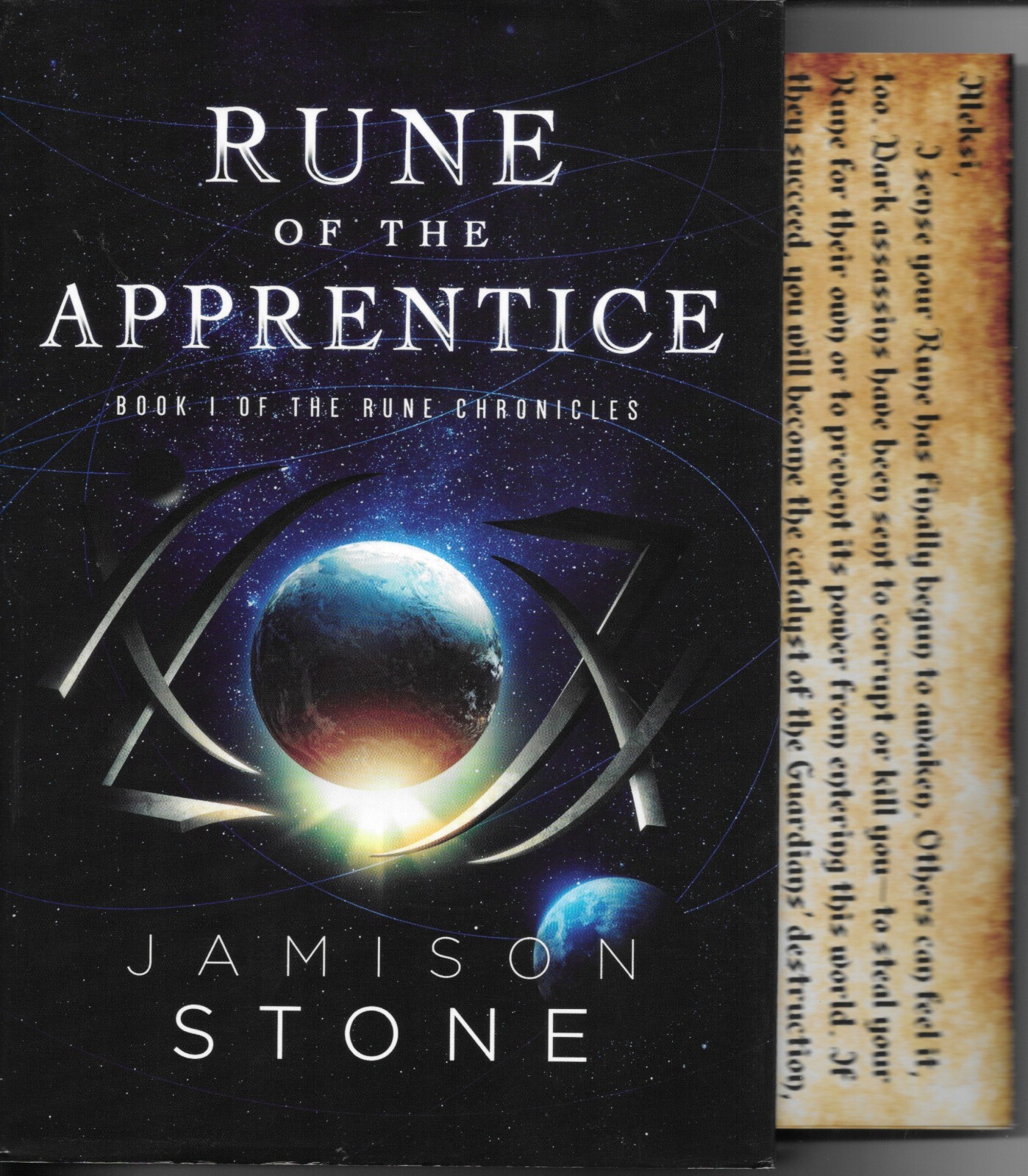 Rune of the Apprentice by Jamison Stone - *1st Edition* w/letter ...