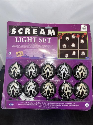 SCREAM LIGHT SET ***NEW IN BOX***Fun World Ghost Face | eBay