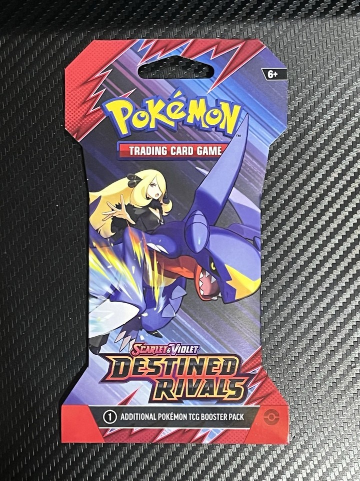 Pokemon TCG Destined Rivals Sleeved Booster Pack 1x Artwork Varies-New ...