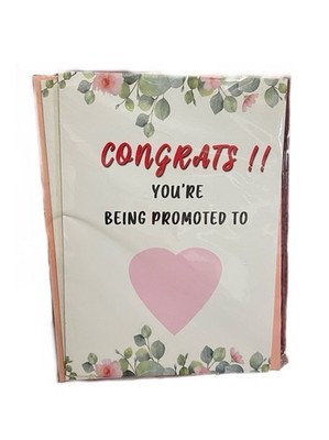 Congrats Scratch Off To Reveal Promotion Cards For Pregnancy ...