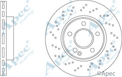 Apec DSK3209 Brake Disc for sale online | eBay UK