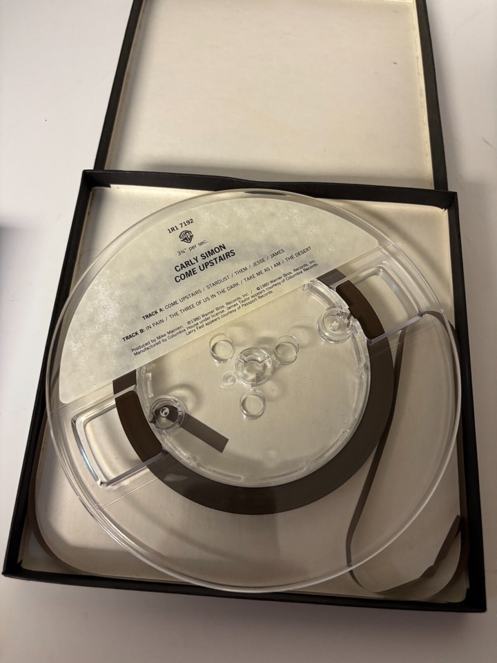 CARLY SIMON REEL TO REEL TAPE - ALBUM: COME UPSTAIRS TESTED VG+ | eBay