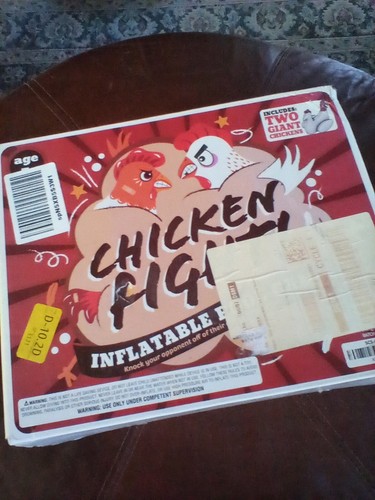 Chicken Fight inflatable pool game NEW in box | eBay