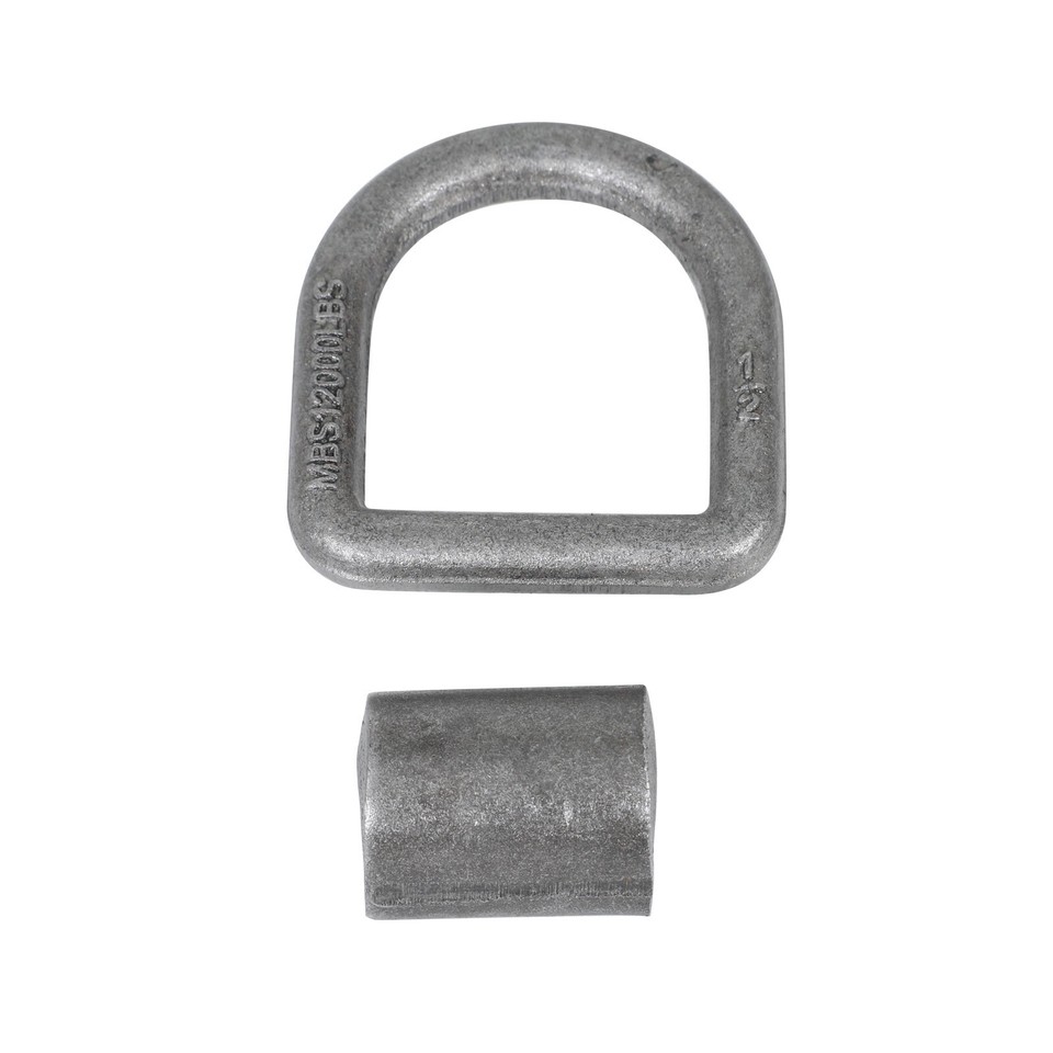 4pc Heavy Duty 1/2" Weld-On D Ring Flatbed Truck Trailer Cargo Tie Down ...