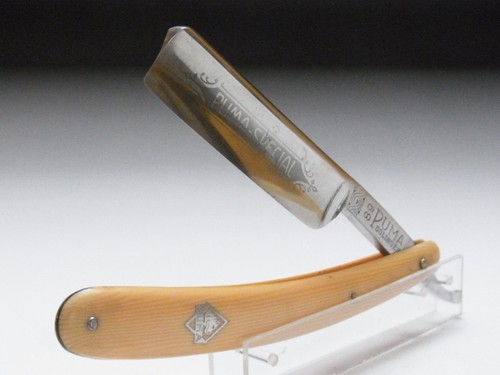 RARE! 89 PUMA SPECIAL SOLINGEN GERMANY Straight Razor Shaving #C-922 | eBay