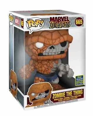 Funko Pop Marvel Zombies Zombie The Thing 665 SDCC 2020 Summer ...