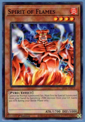 YuGiOh Spirit of Flames SR14-EN019 Deck: Fire Kings Common | eBay