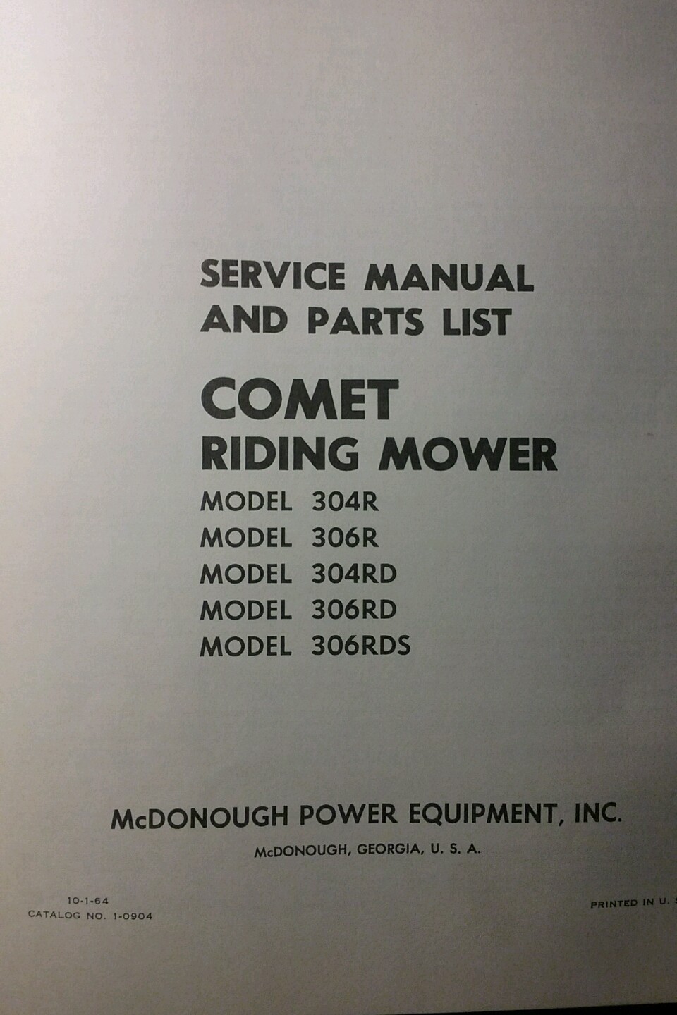 Snapper Comet Riding Lawn Mower Tractor Owner, Service & Parts Manual 1 ...