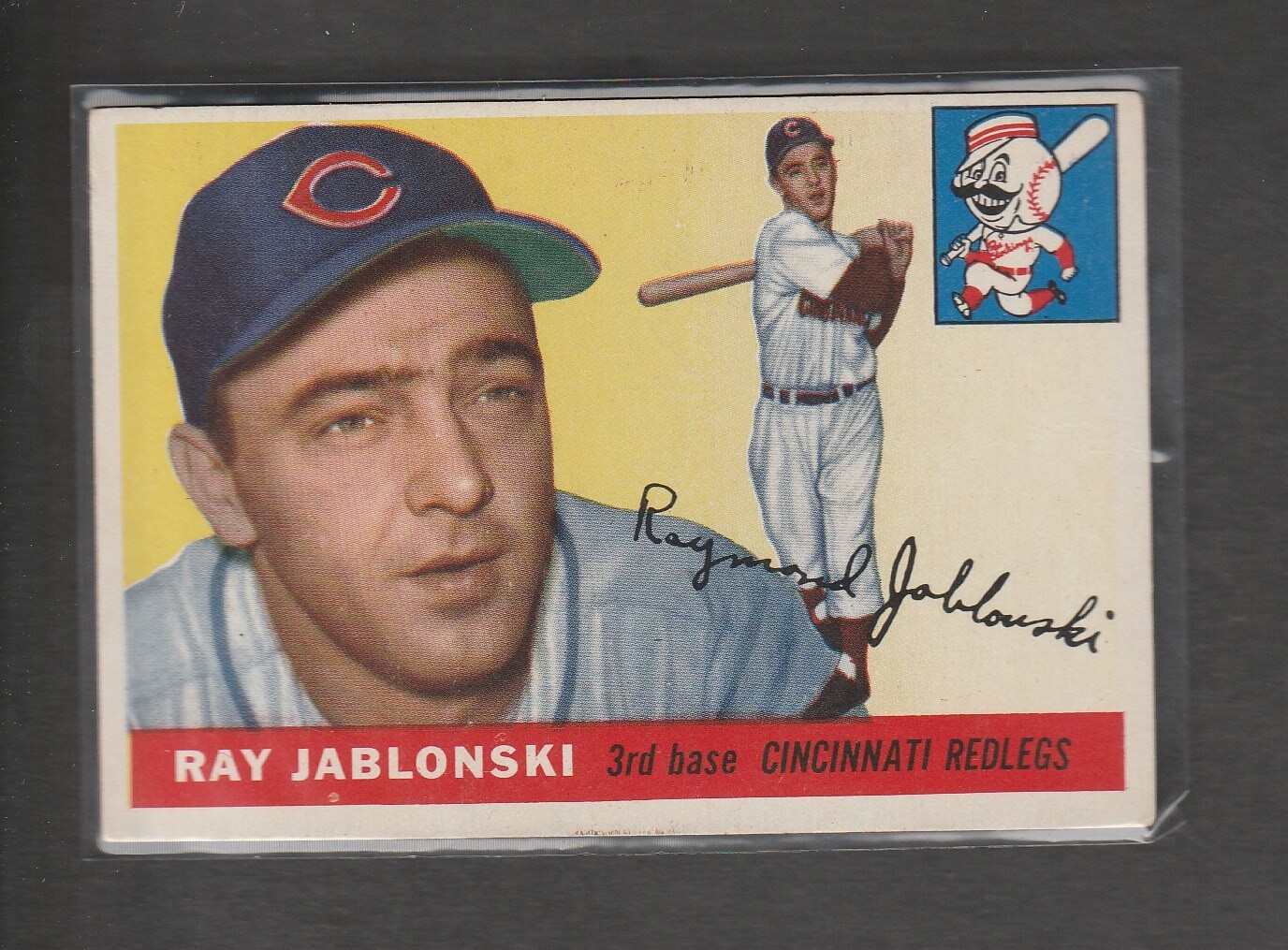 RAY JABLONSKI #56 1955 TOPPS BASEBALL MID-GRADE**** | eBay