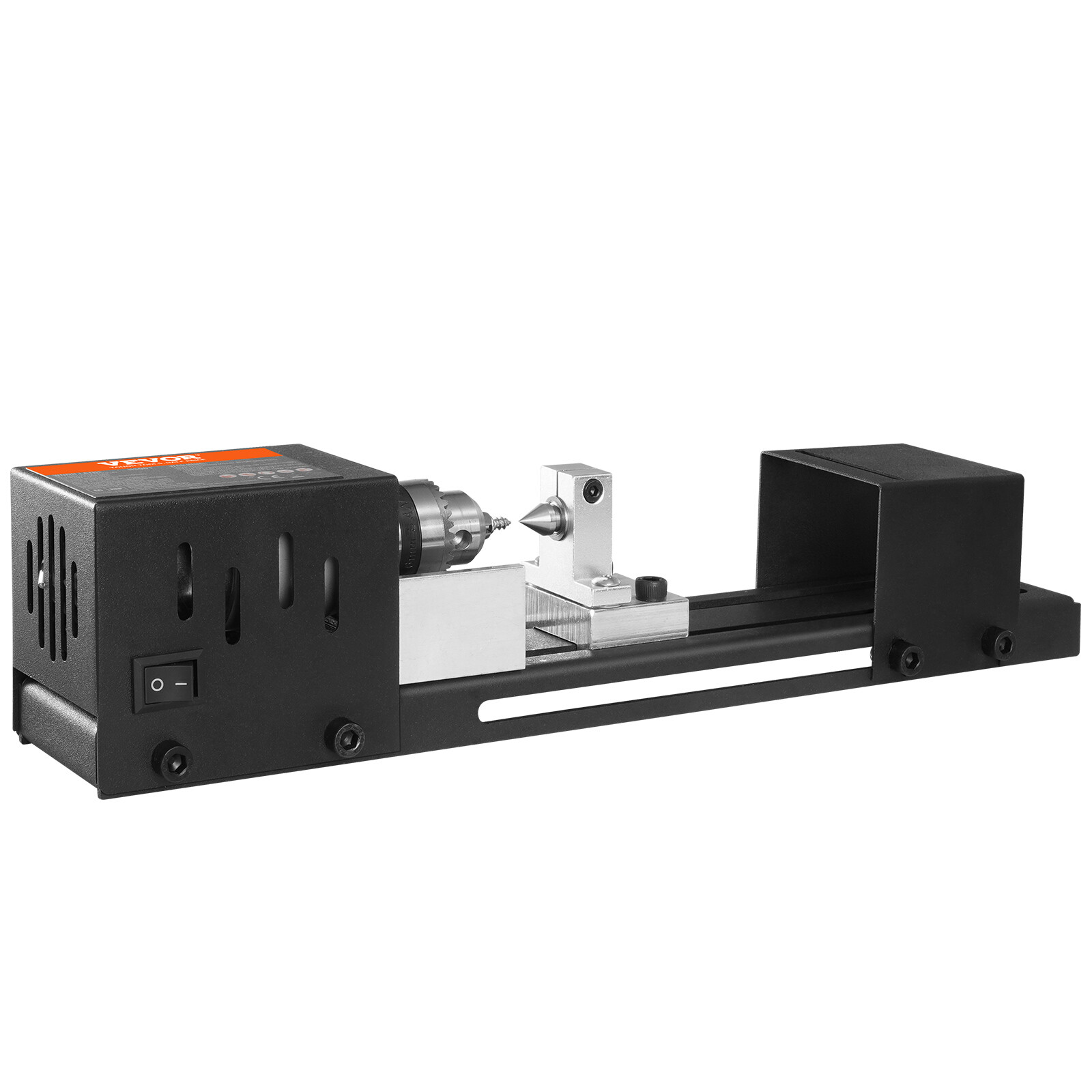VEVOR Mini Lathe Machine 24V 96W Mini Wood Lathe Tools 2.76 in x 6.3 in ...