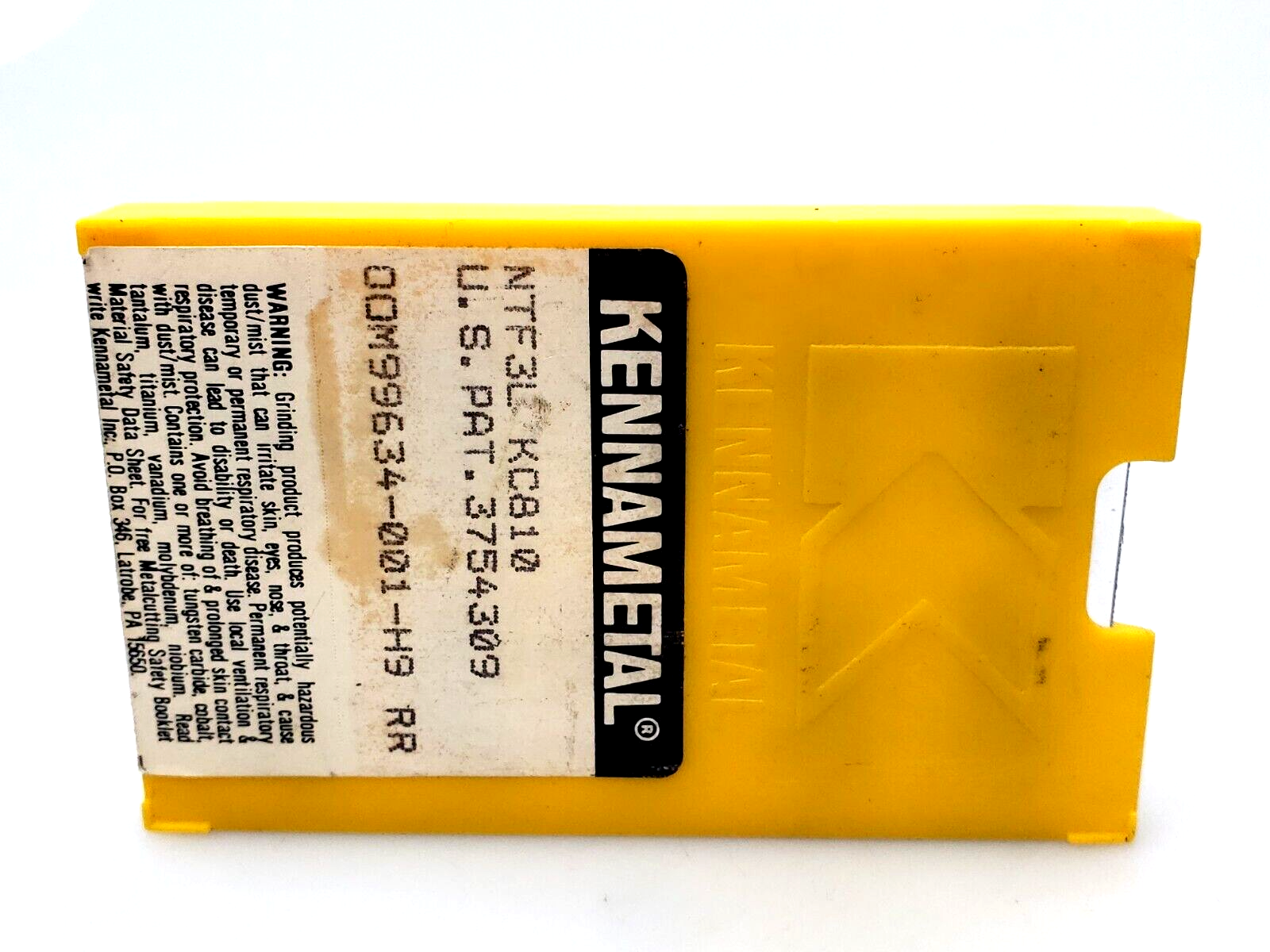 Kennametal NTF3L KC810 Carbide Top-Notch Threading Inserts (Box of 10 ...