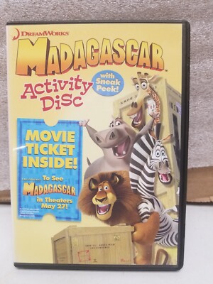 Madagascar Activity Disc (DVD, 2005) | eBay