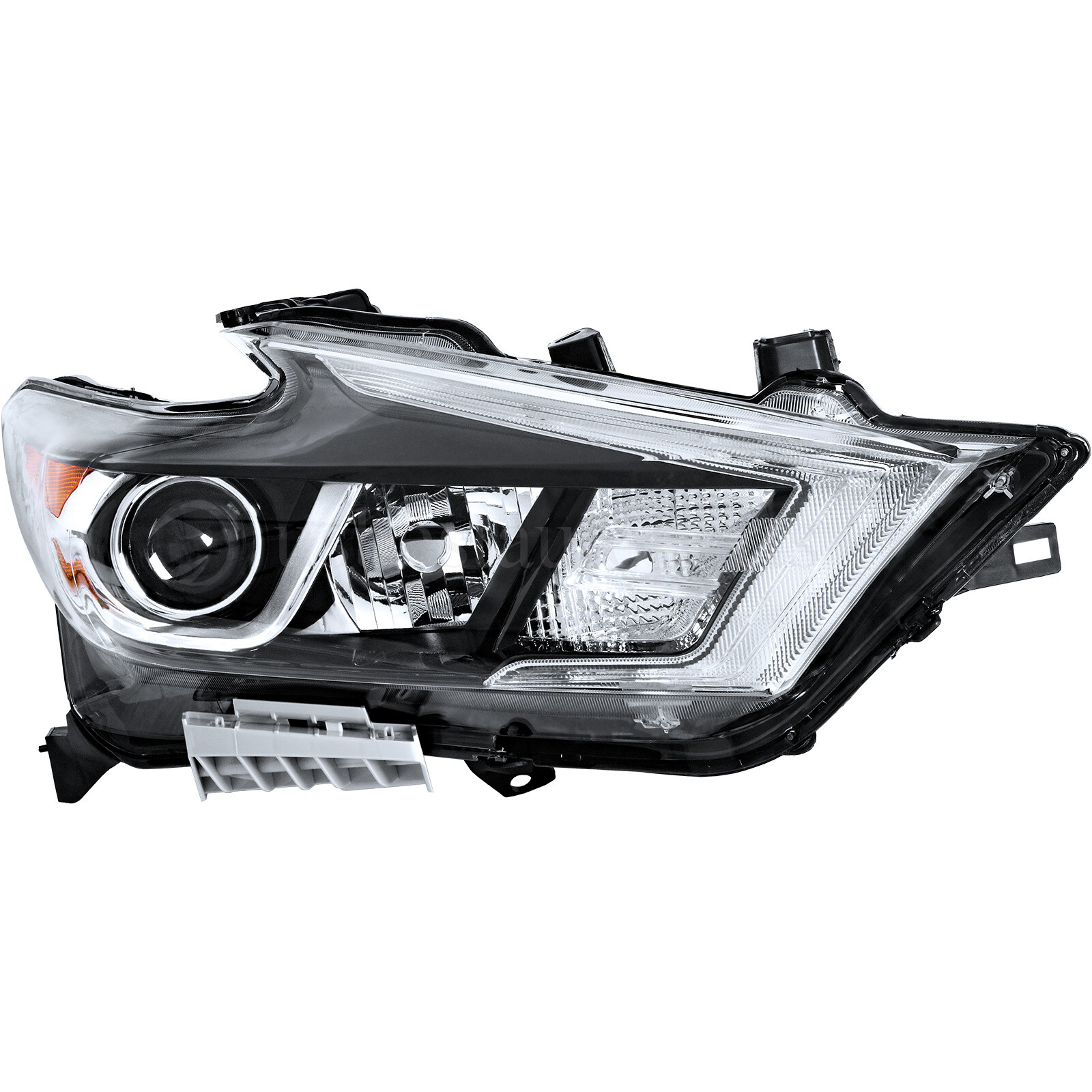 Passenger Headlight Headlamp Right RH W/ LED DRL For 2016-2018 Nissan ...