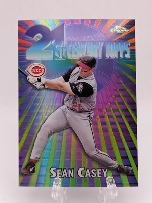 💥 2000 Topps 21st Century Sean Casey #C4 Cincinnati Reds Refractor | eBay