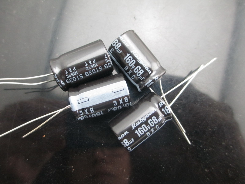 20pcs RUBYCON BXC 160V 68UF long life electrolytic Capacitor 105℃ 12 ...
