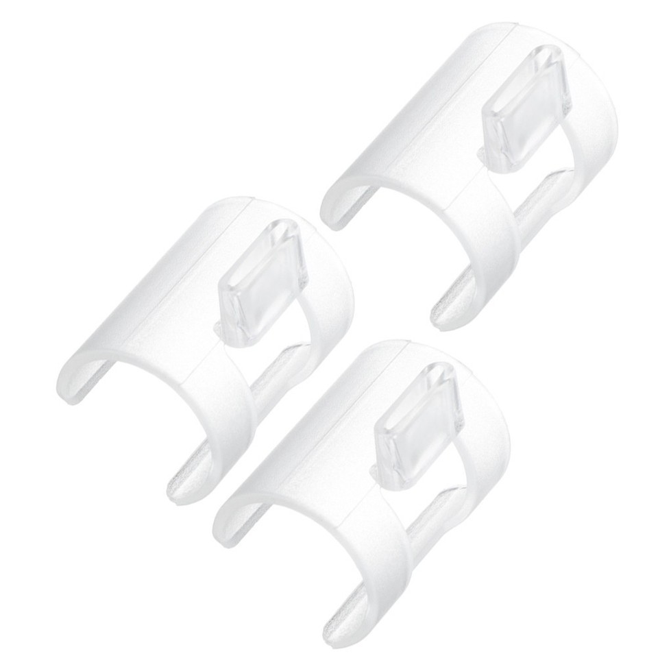 3pcs Clear PVC Flute Blowing Nozzle Set Clip-On Wind Beginners | eBay ...