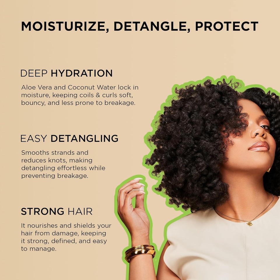 African Pride Moisture Miracle Pre-Shampoo Hair Detangler with Aloe ...