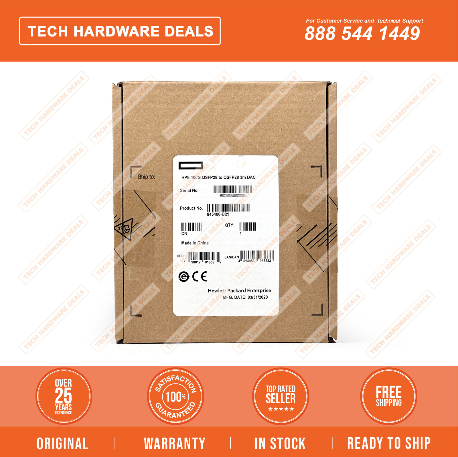 HP 845406-B21 9.84 ft Fiber Optic Cabel - Black for sale online | eBay