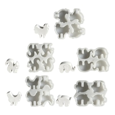 Silicone Mold Desk Ornament Making Mould Animal Shape Epoxy Resin ...