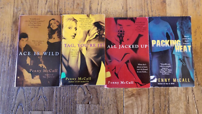 Lot 4 Penny McCall romantic suspense pb books Packing Heat Ace is Wild ...