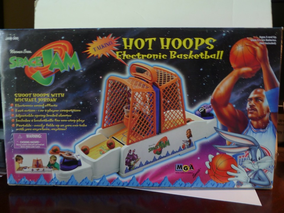 SPACE JAM- Michael Jordan Hot Hoops Electronic Basketball Game | eBay