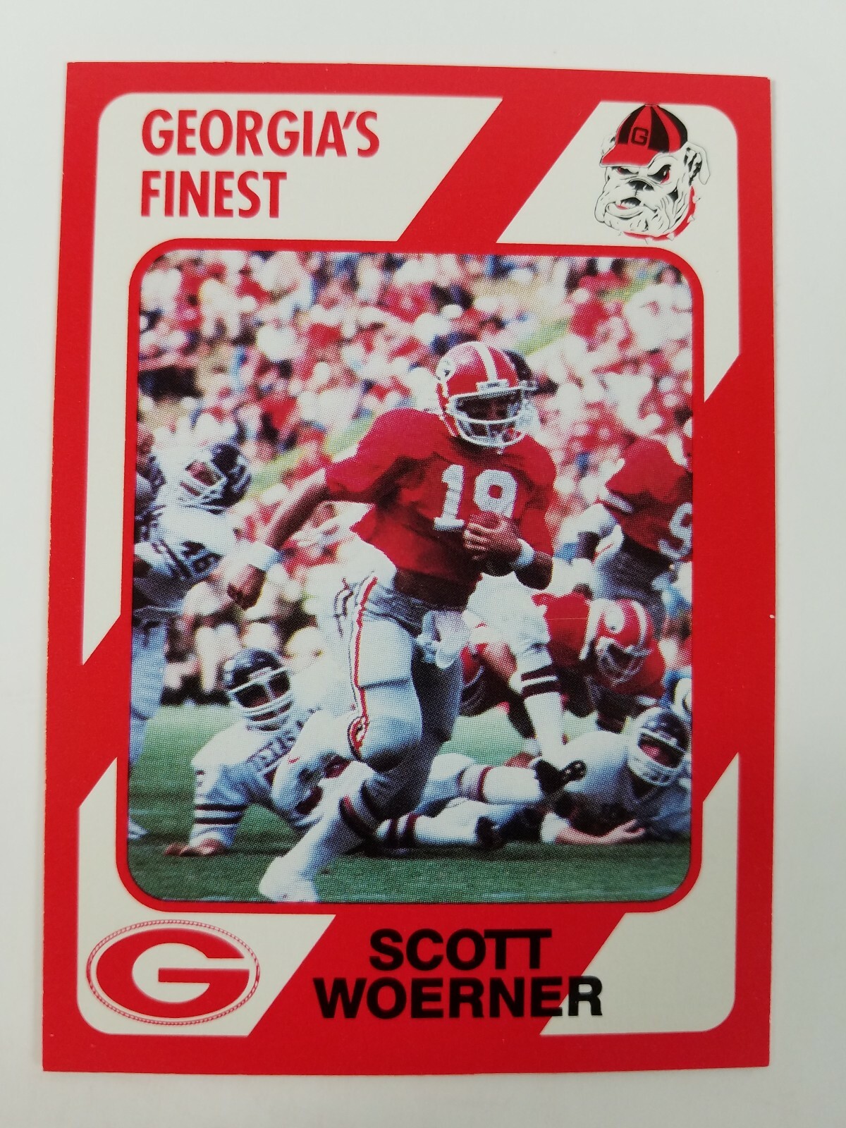 Scott Woerner Georgia Bulldogs UGA Dawgs 89 Collegiate Collection ...