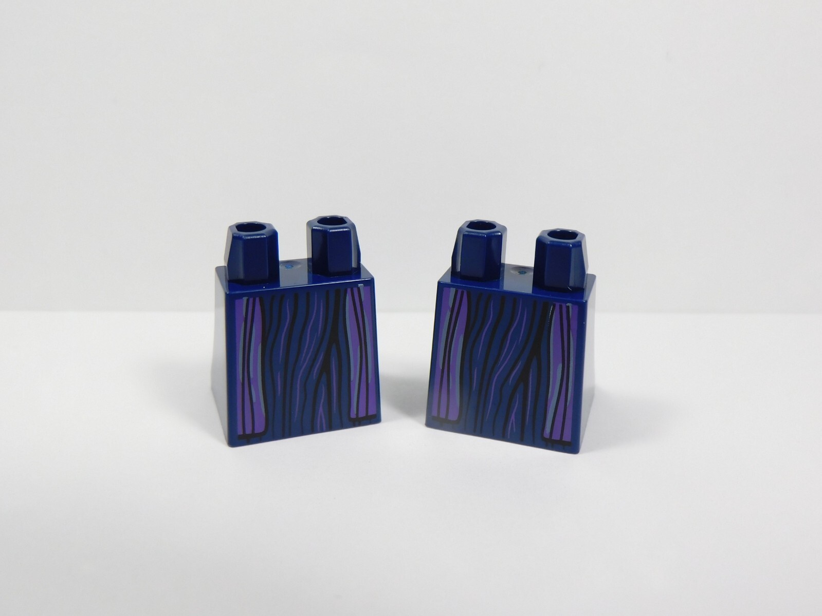 LEGO Marvel Lot of 2 Dark Blue Printed Dress Skirt Legs Pants Minifig ...