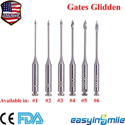 Dental Endo Pesso Reamers Gates Glidden Drills Spiral Burs Root Canal ...
