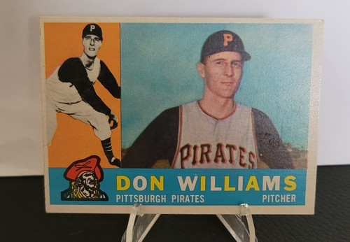 1960 Topps Baseball #414 Don Williams Pittsburgh Pirates VG+-EX | eBay