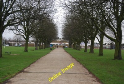 Photo 6x4 Footpath across Enfield Playing Fields Enfield/TQ3396 c2013 ...