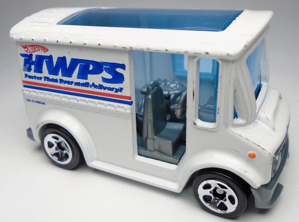 2008 HOT WHEELS BREAD BOX HWPS MAIL DELIVERY WHITE 1:64 DIECAST 2 1/4" TRUCK | eBay